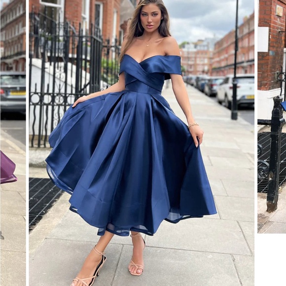 Jadore Australia | Dresses | Nwt Jadore Jc626 Sz 8 Navy Blue Mother Of The Bride Bridesmaid Prom ...